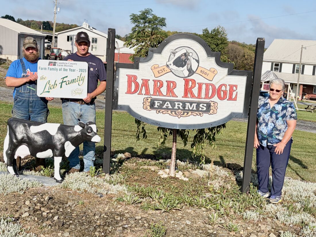 Barr Ridge Farms, Lieb family honored by Cambria bureau | News, Sports ...